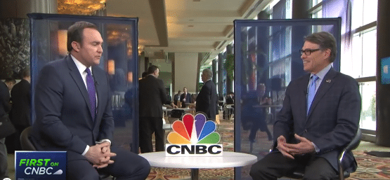 U.S. Energy Secretary Rick Perry Speaks with CNBC’s Brian Sullivan