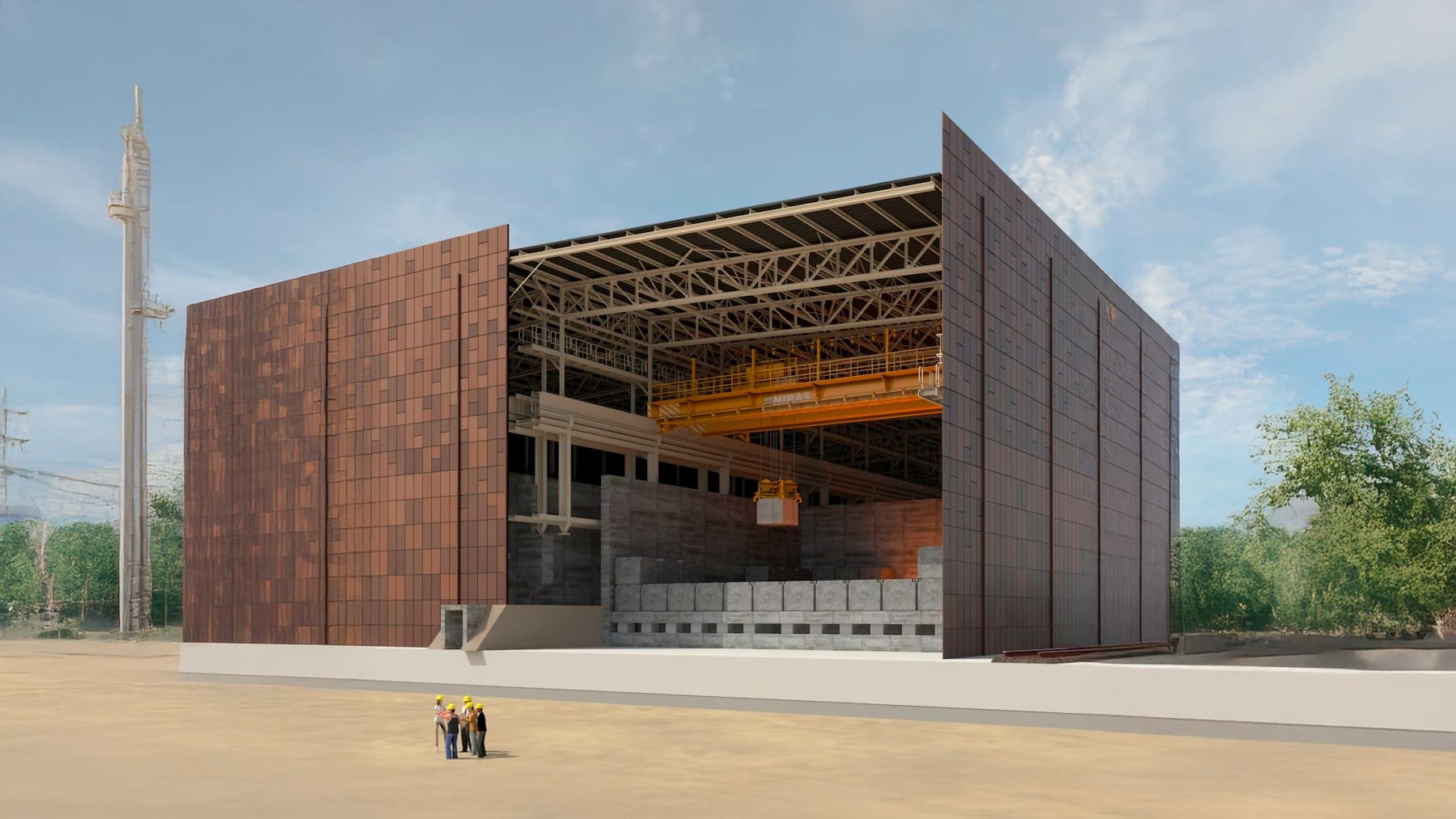 Belgium builds new facility at Dessel for low and intermediate level waste